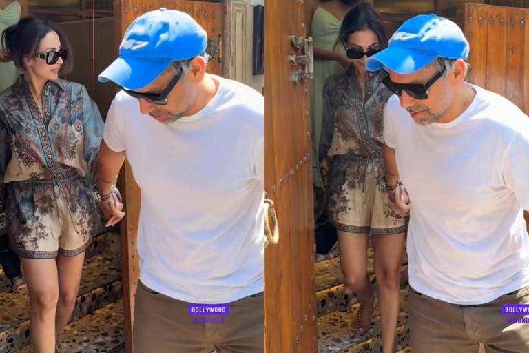 Malaika Arora walks hand-in-hand with rumoured partner Harsh Mehta ...