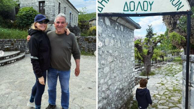 Οικογενειακή απόδραση για τον Βασίλη Κικίλια και τη Τζένη Μπαλατσινού ...