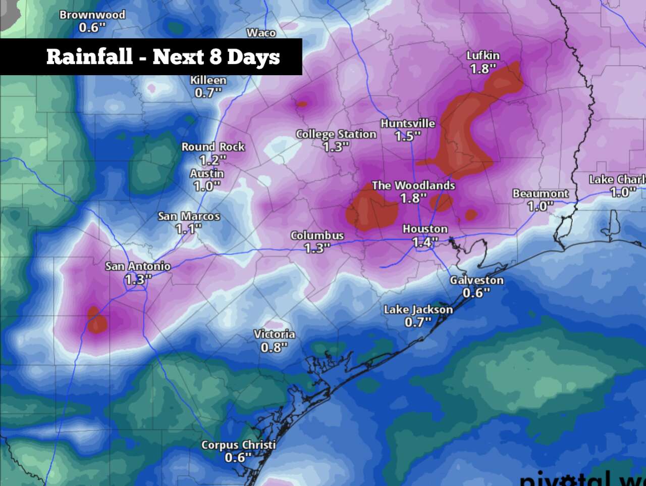 When will storms chances return to South Texas? Here's what weather ...