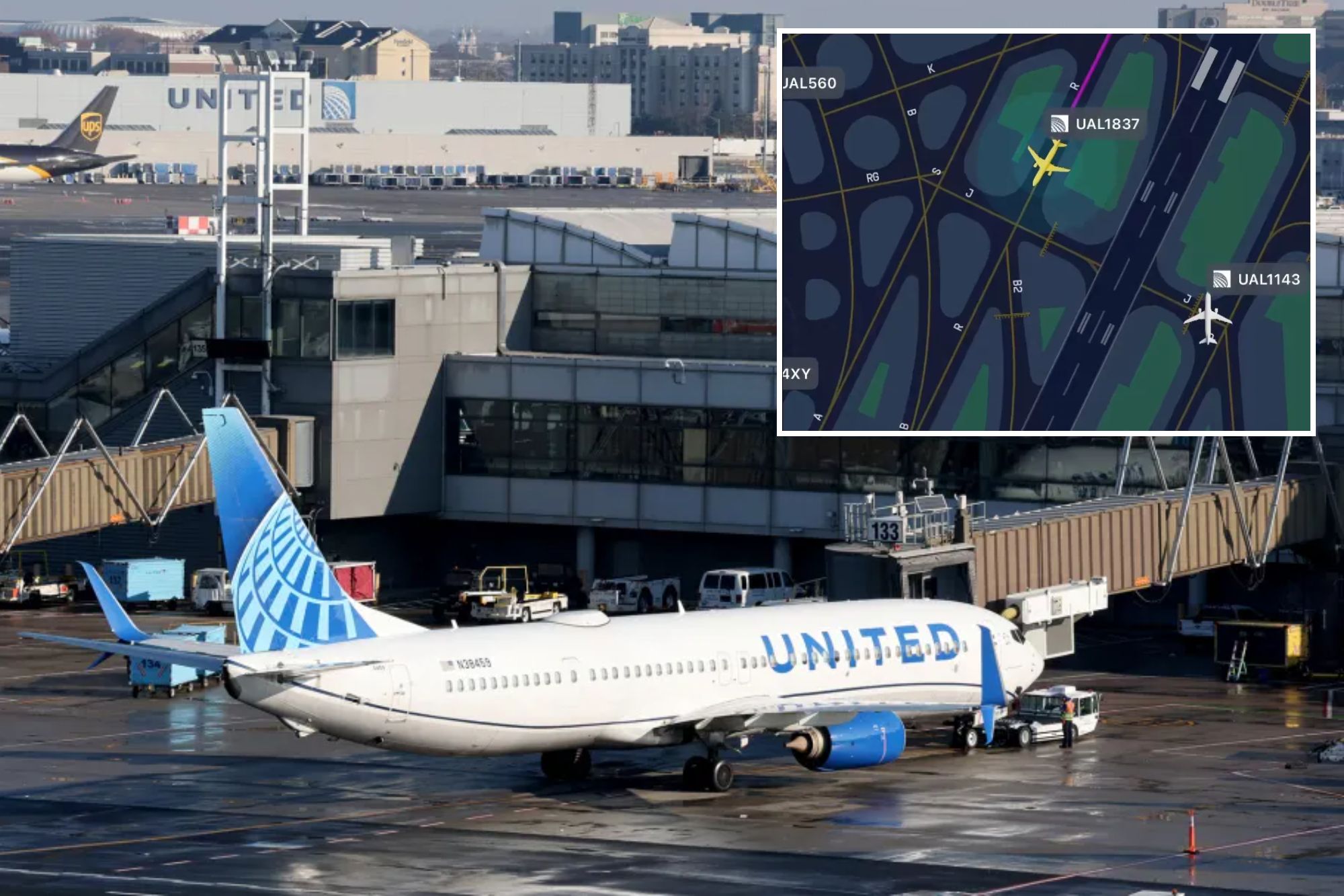 Wild moment United passenger assaults flight attendant, tries to storm ...