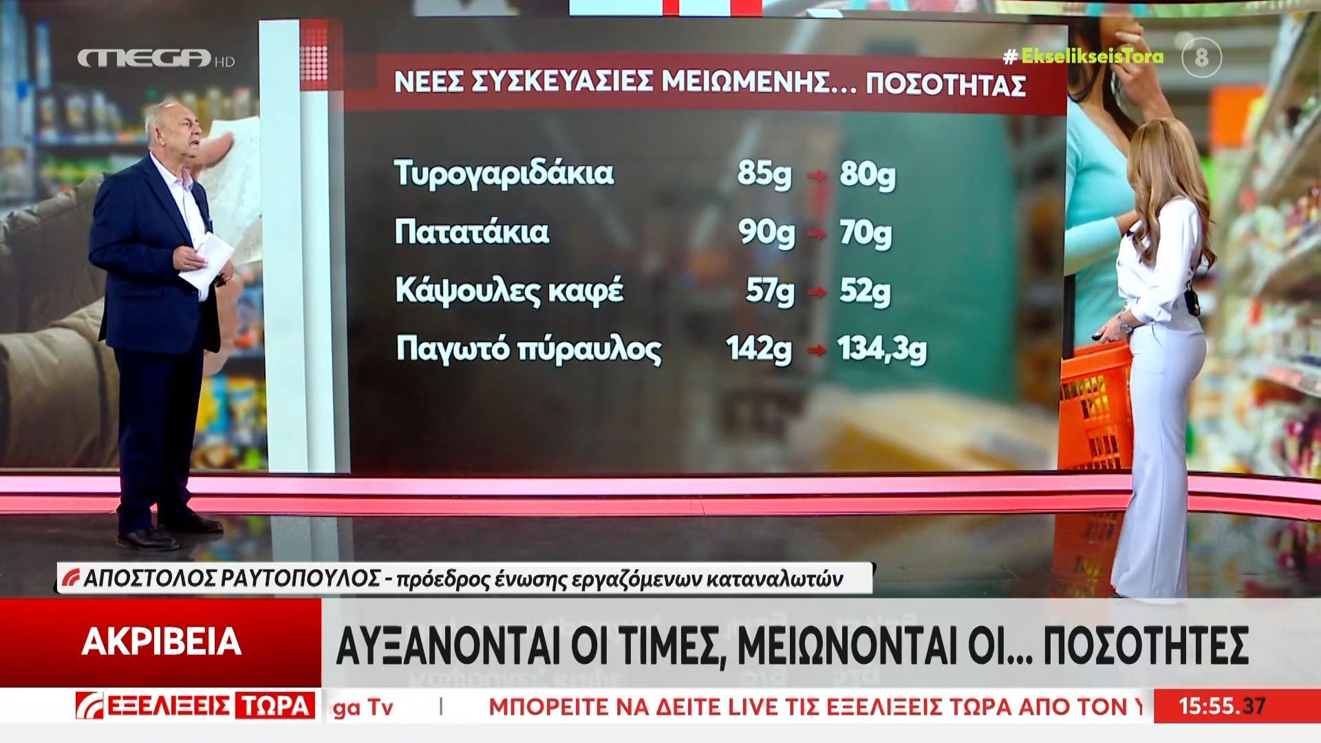 Αυξάνονται οι τιμές, μειώνονται οι ποσότητες