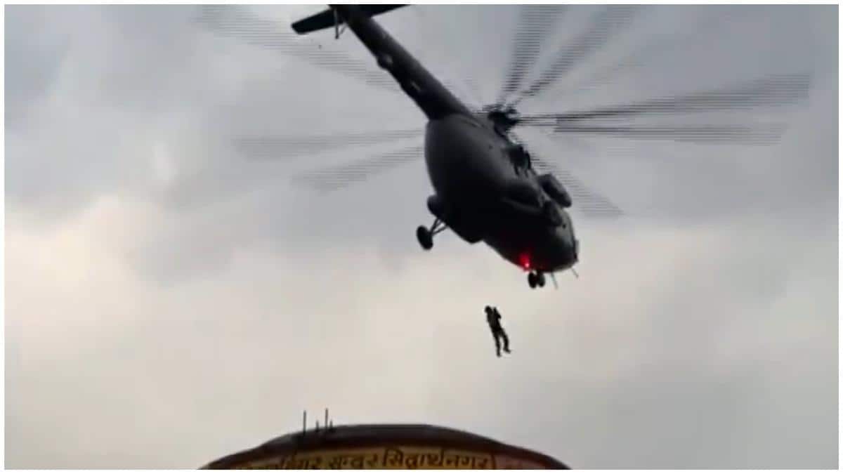 IAF rescues 2 children after deadly water tank accident in UP