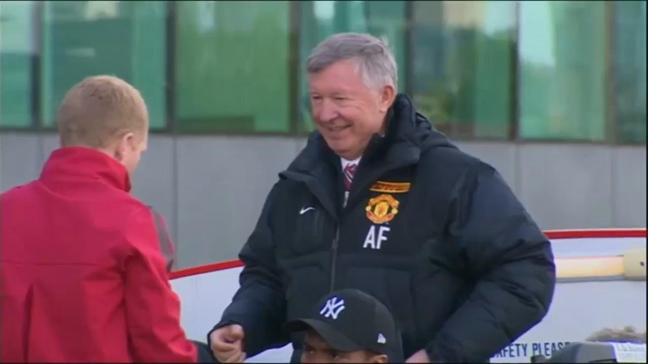 File: Ferguson taken to hospital as precaution before Man Utd v Liverpool