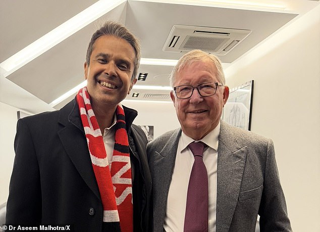 Sir Alex Ferguson taken to hospital ahead of Man United vs Liverpool