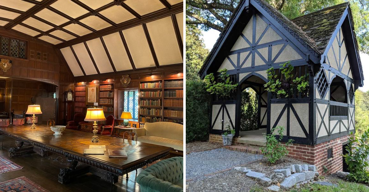 This 15th-century Virginia manor was originally built in England