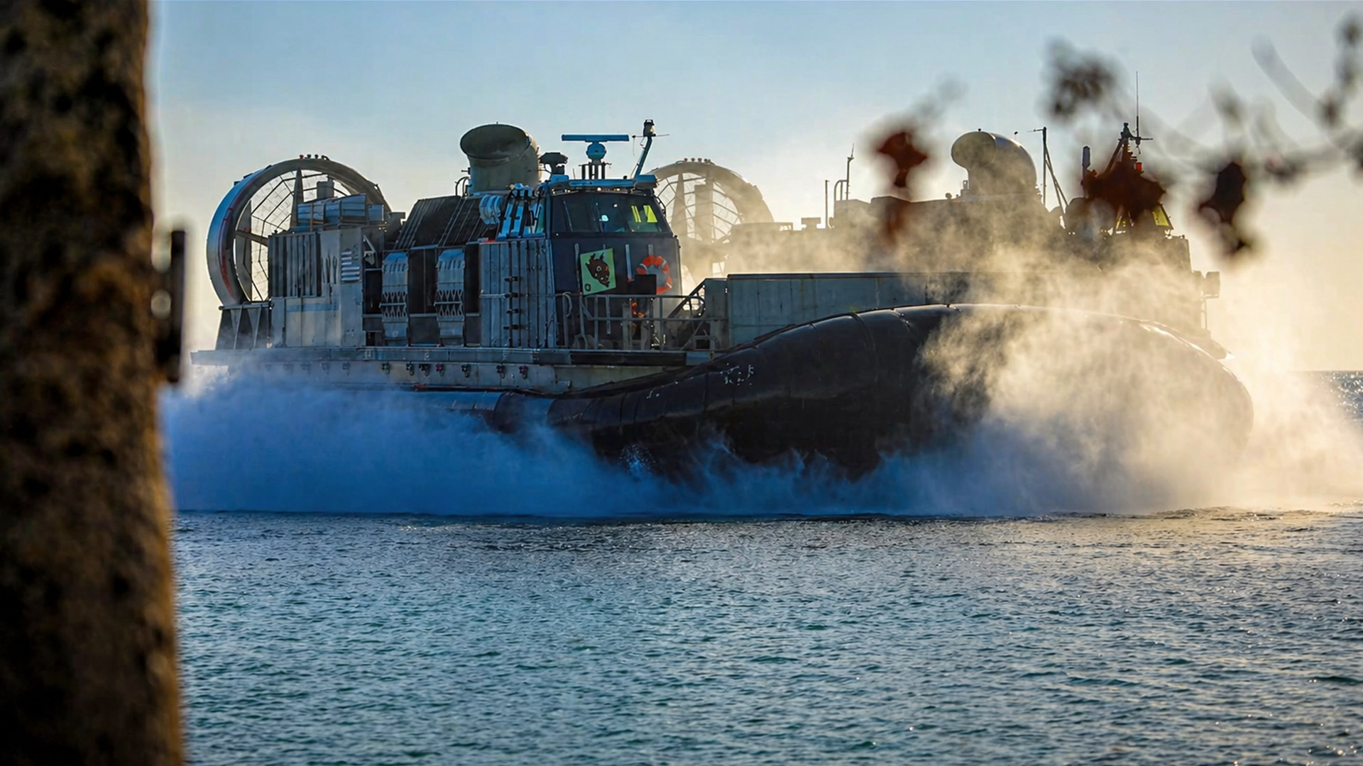 Navy landing craft arrive in Guam after typhoon