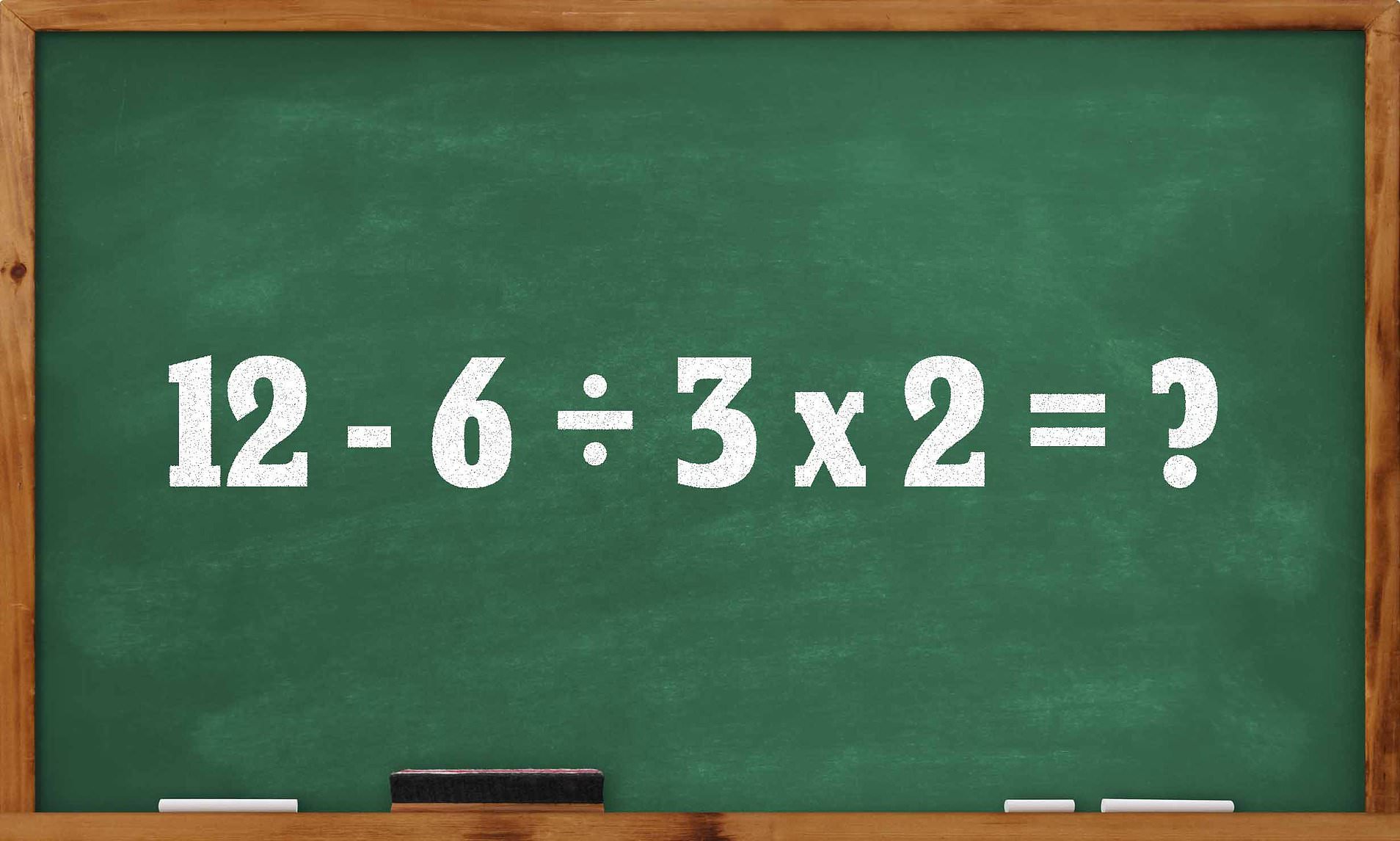 Head-scratching grade school math sum divides people... can you ...
