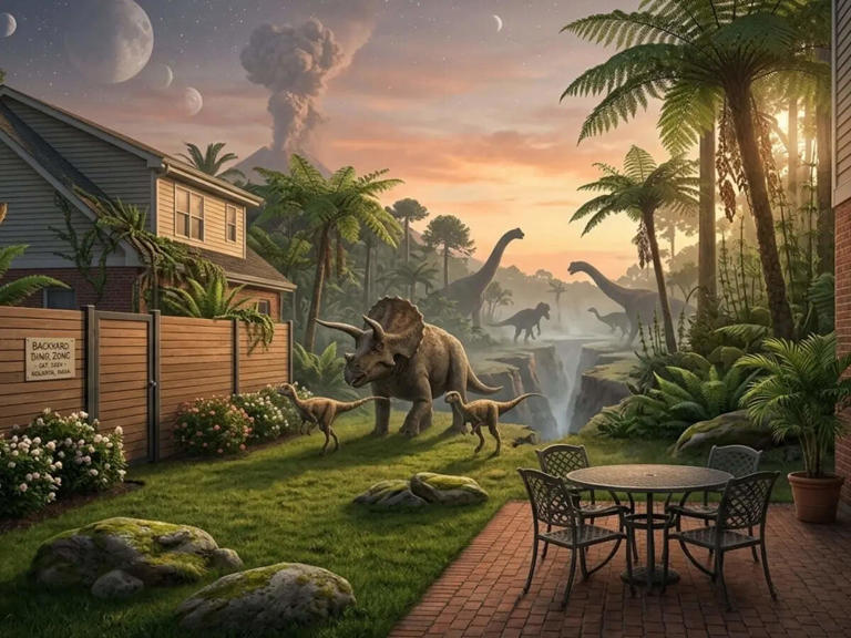 This tool shows where your home was when dinosaurs roamed Earth over ...