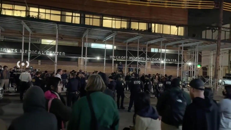 Several people arrested after ICE detains man outside Brooklyn hospital ...