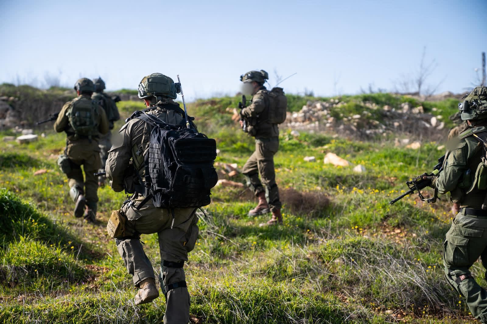 IAF strikes Hezbollah terrorists in southern Lebanon