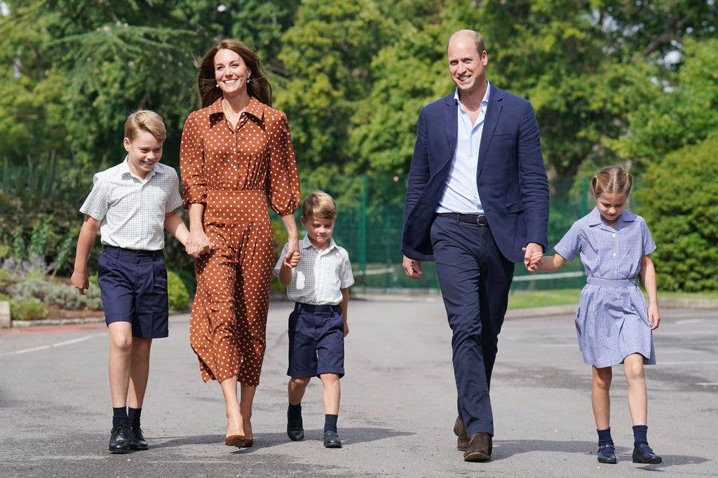 Prince George bears uncanny resemblance to little sister Charlotte in ...