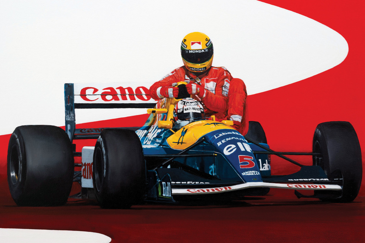 Check out this striking F1 art