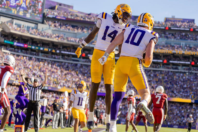 LSU football game time windows announced for 2026 season