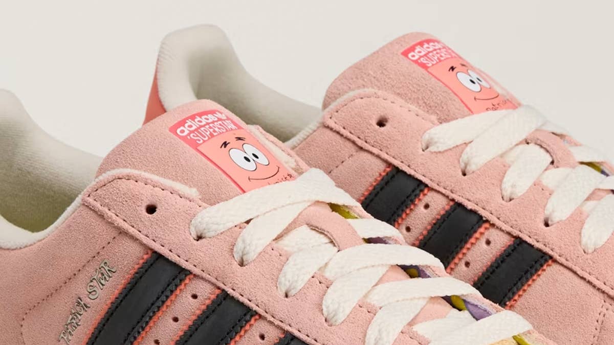 Adidas' Patrick Star Superstar sneakers are 30% off and an absolute ...
