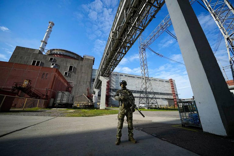 Drone strikes Zaporizhzhia nuclear power plant lab as IAEA issues ...