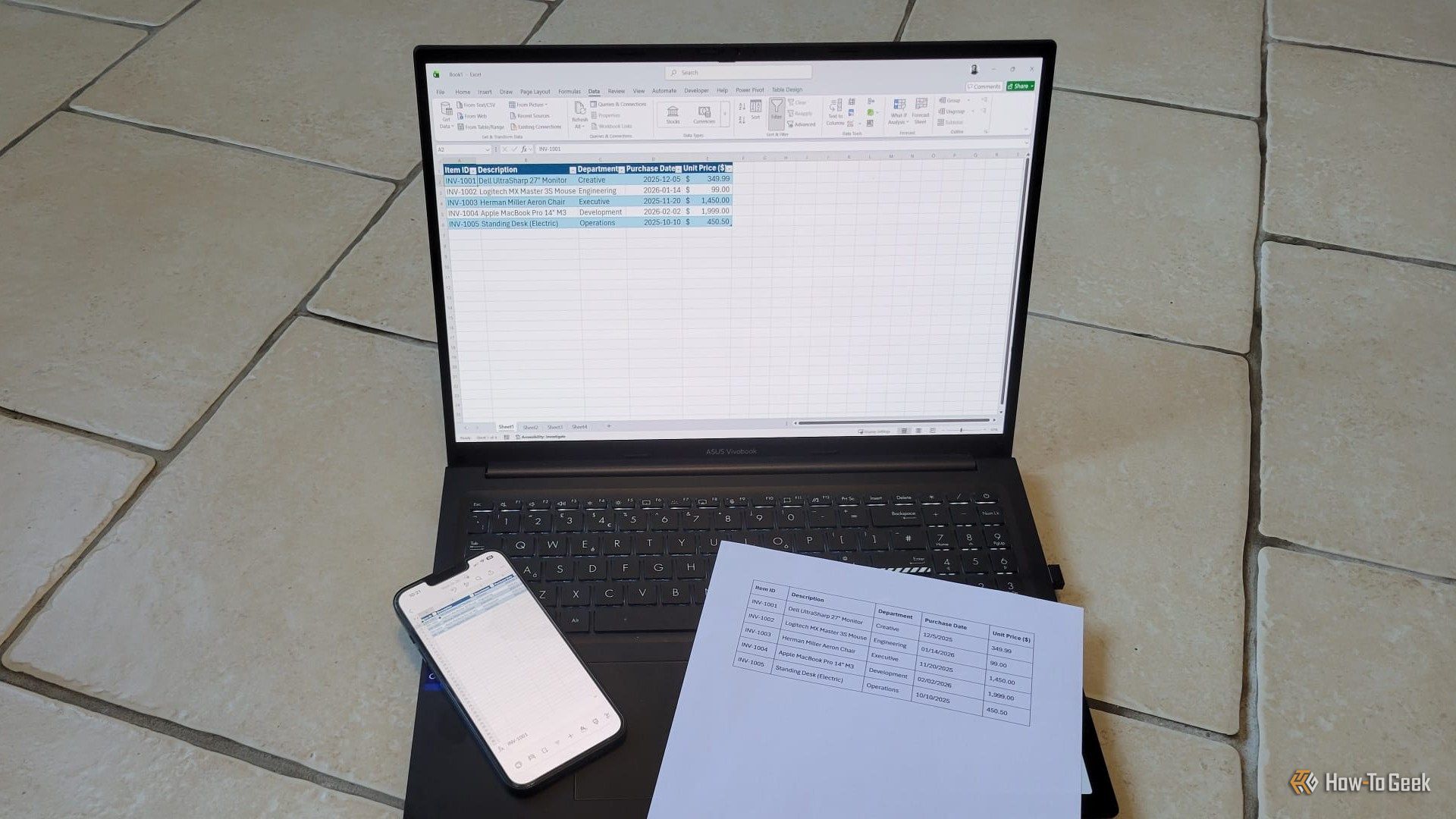 How to turn images and screenshots into Excel data