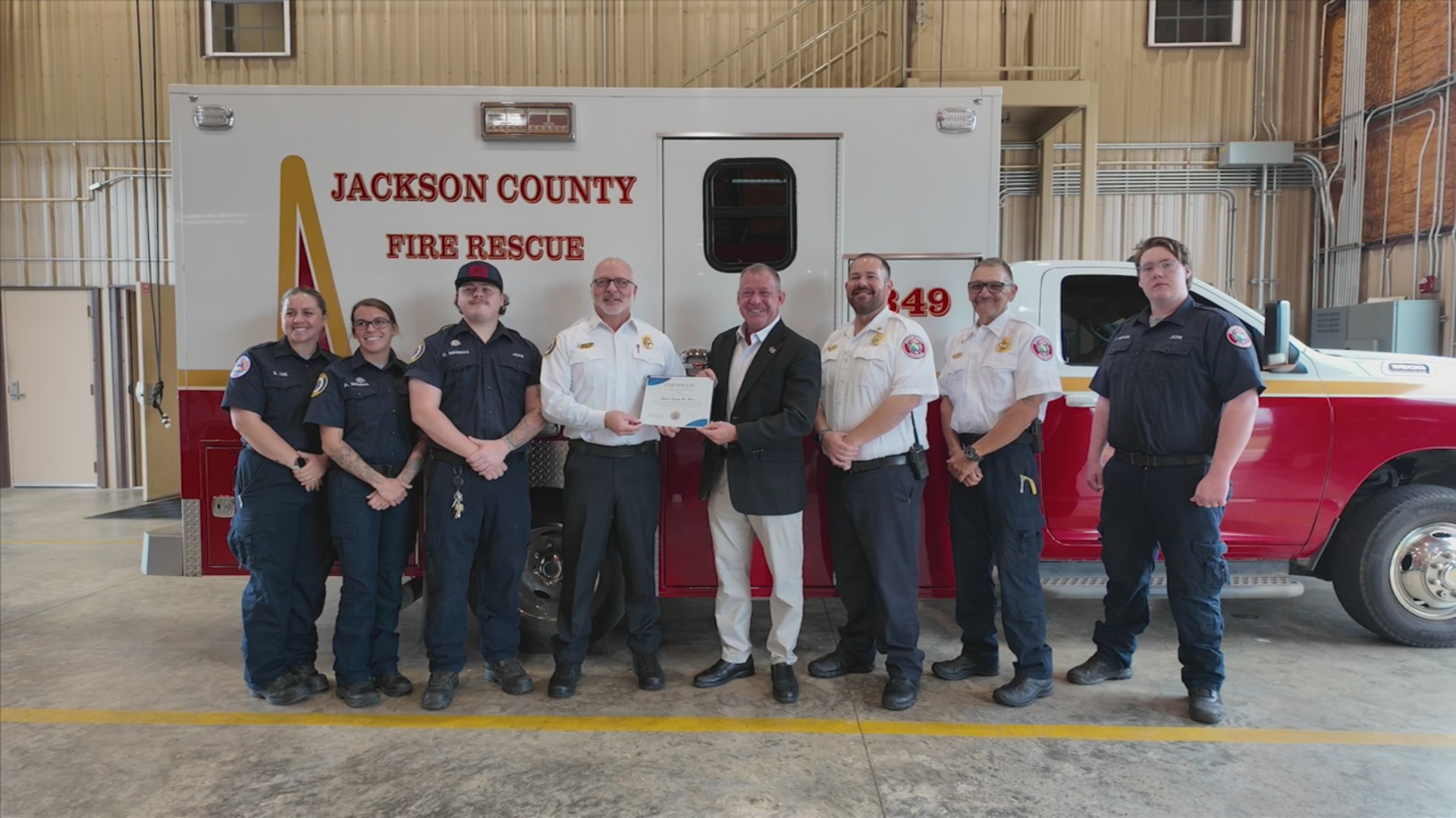 Jackson County Fire Rescue receives gold tier for Florida pre-hospital ...