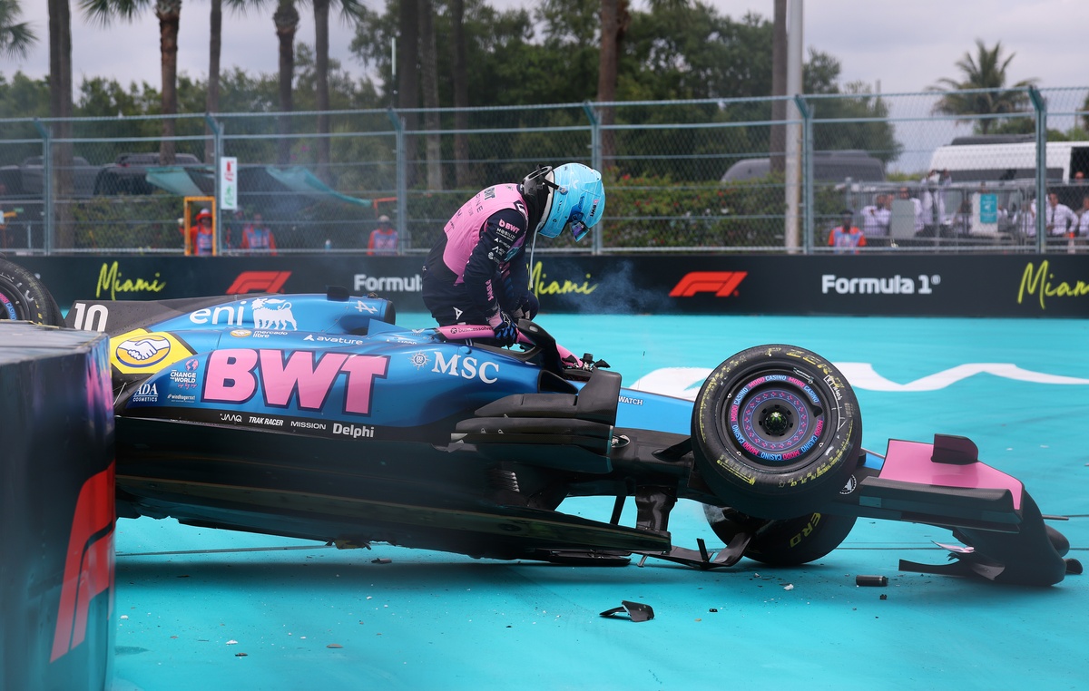 Why Liam Lawson wasn't penalised for flipping Pierre Gasly in Miami GP