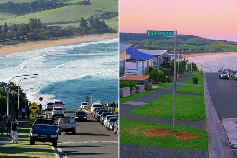 Chaos on Australia's 'most beautiful' street as tourists clash with ...