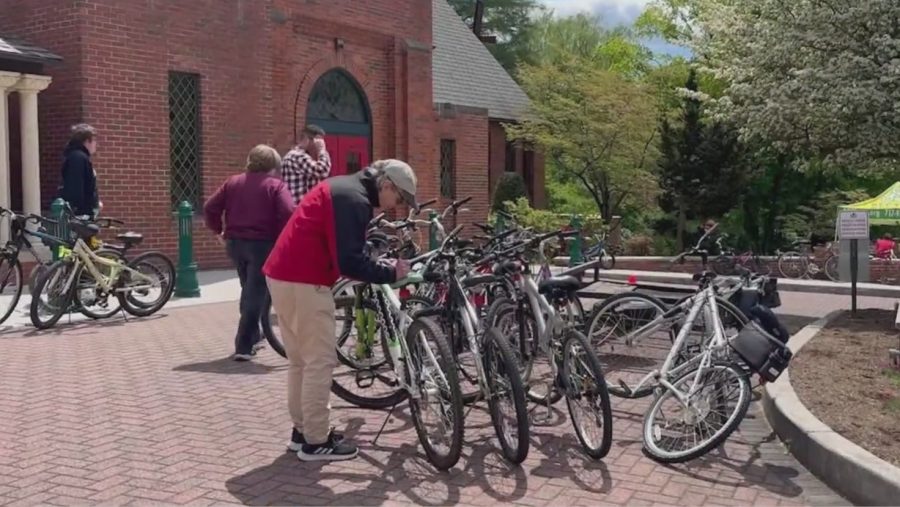 Church, charity team up to gather, refurbish bicycles for those in need