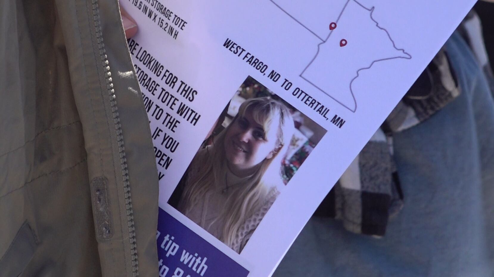 Volunteers search for Isadora Wengel in Fergus Falls