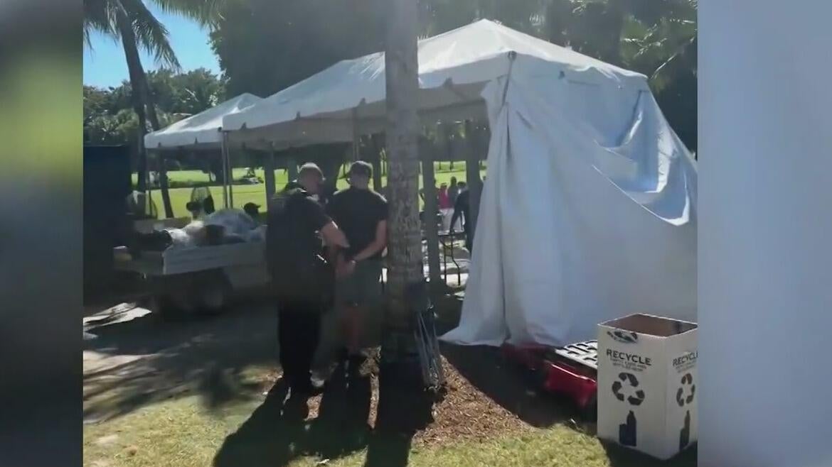 Trump attends Cadillac Championship in Doral amid tournament disturbance
