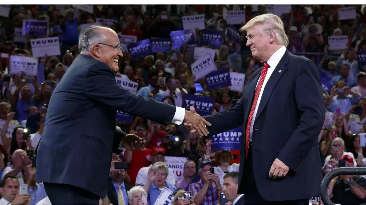 Rudy Giuliani health update: Trump hails ex-New York City mayor and his ...
