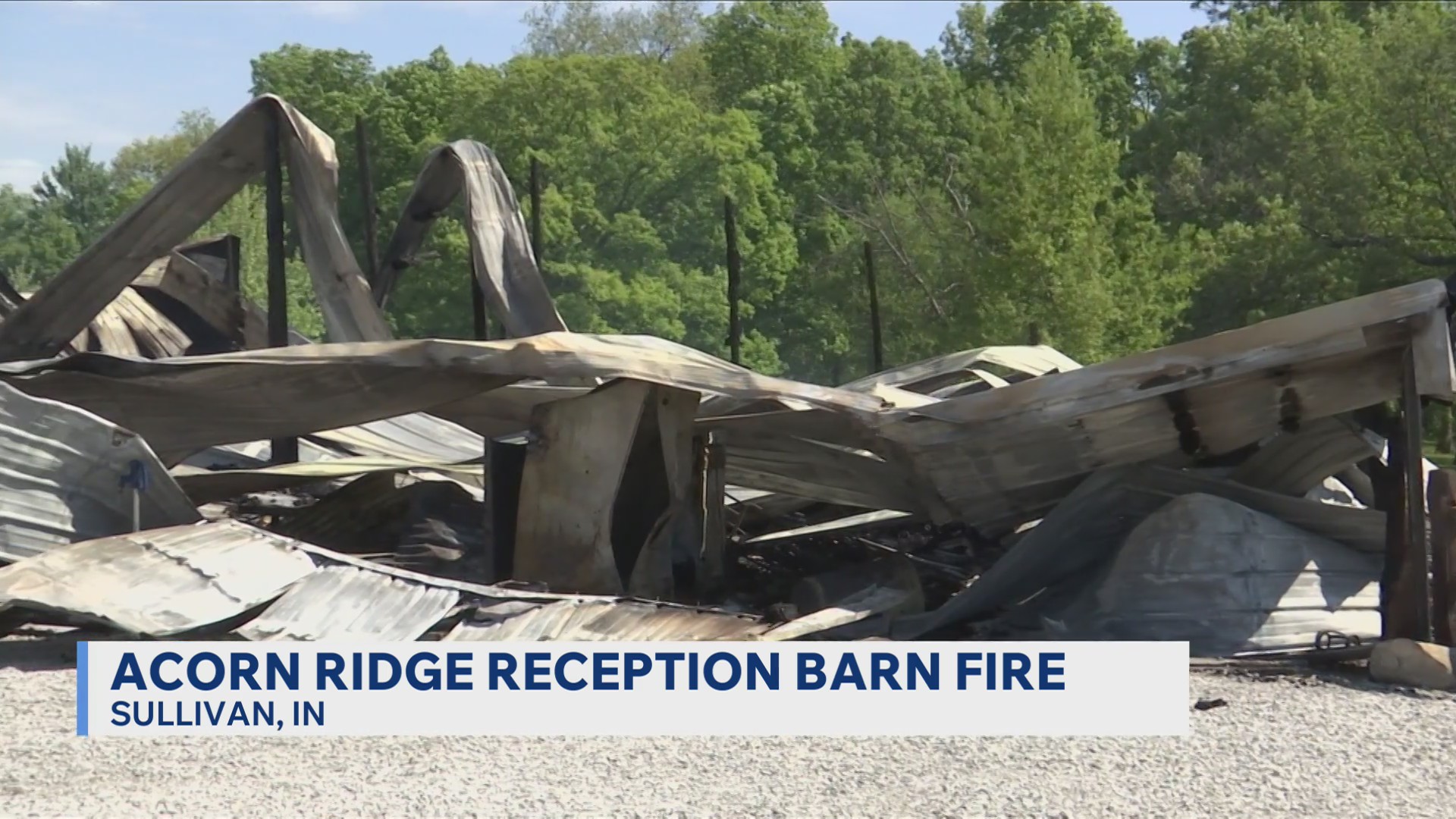 Early morning fire destroys Acorn Ridge Reception Barn
