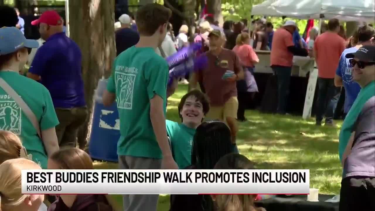 Hundreds attend 'Best Buddies Missouri' walk in Kirkwood