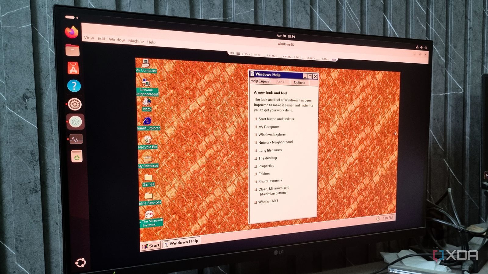 This GitHub project lets you run Windows 95 on any Linux machine and ...