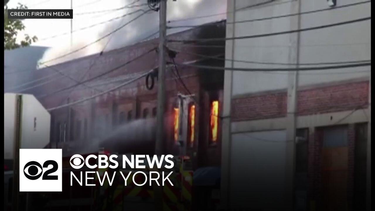 Some Belleville, NJ residents forced to evacuate due to massive fire