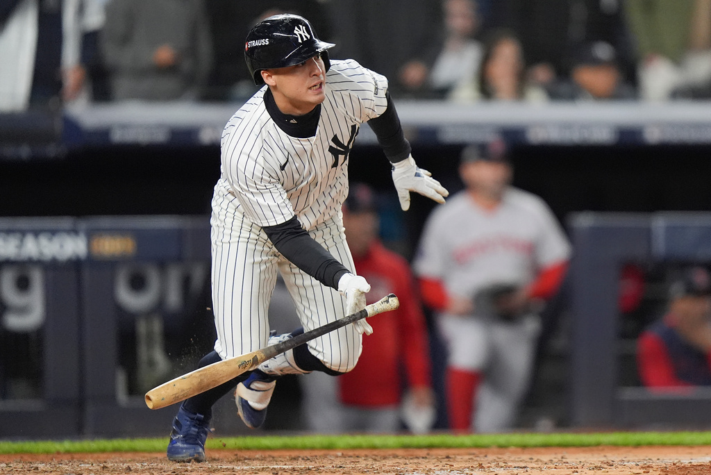 Termina la rehabilitación de Anthony Volpe y Yankees envían al ...