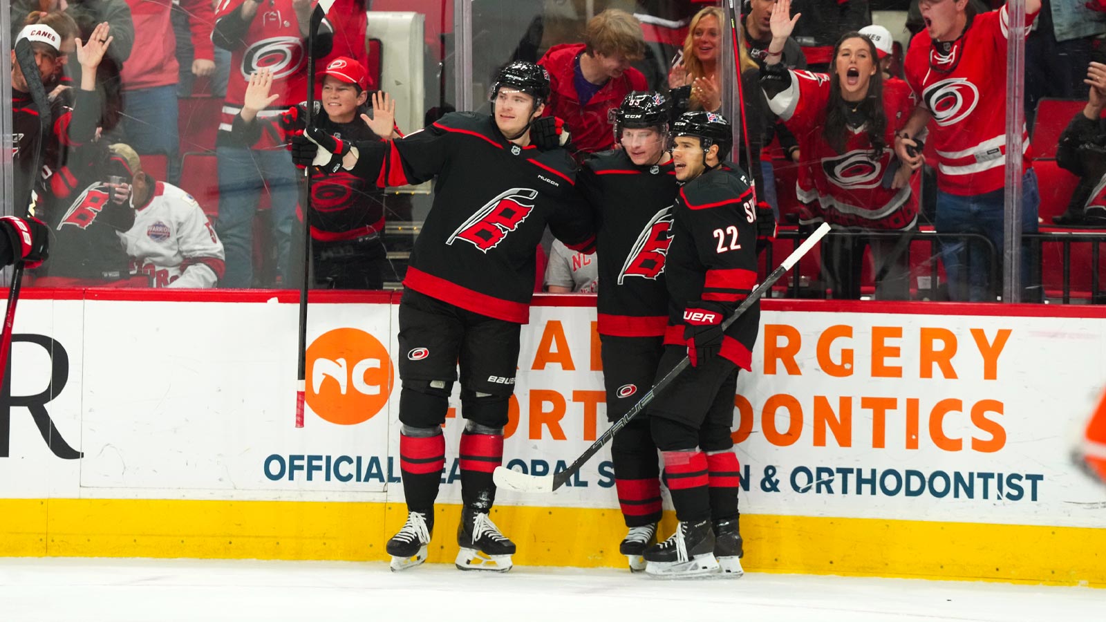 Hurricanes’ Jackson Blake gives 'unbelievable' props to Logan Stankoven ...