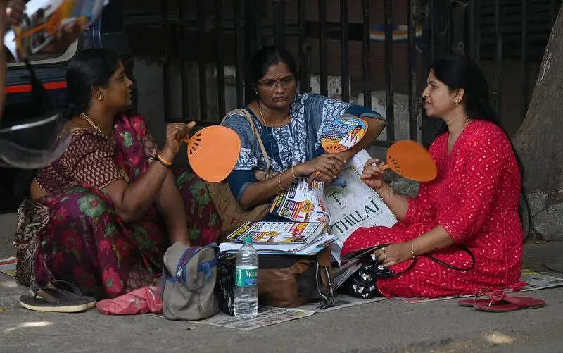 City swelters as entrance test tension rises