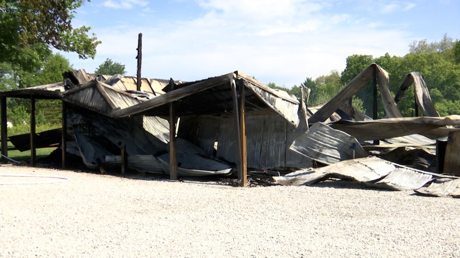 Early morning fire destroys Acorn Ridge Reception Barn