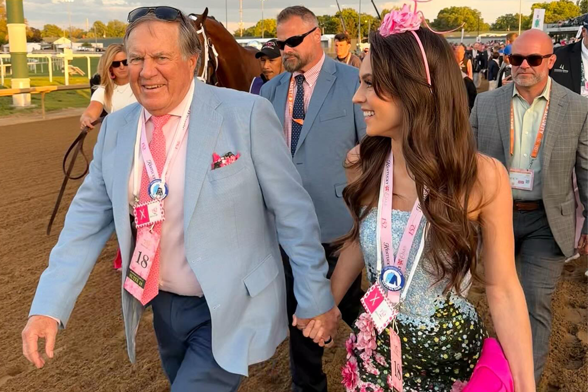 Bill Belichick, 74, and much-younger girlfriend Jordon Hudson, 25, make ...