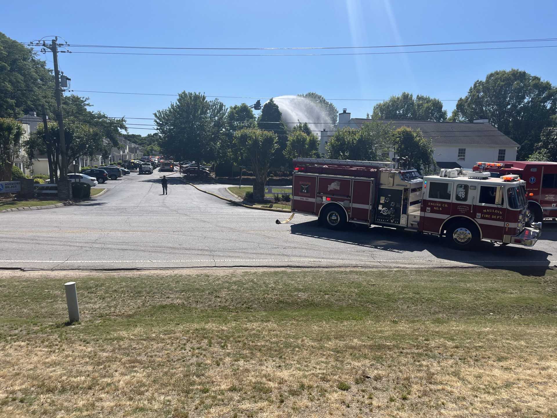 Officials give update on fire in Upstate