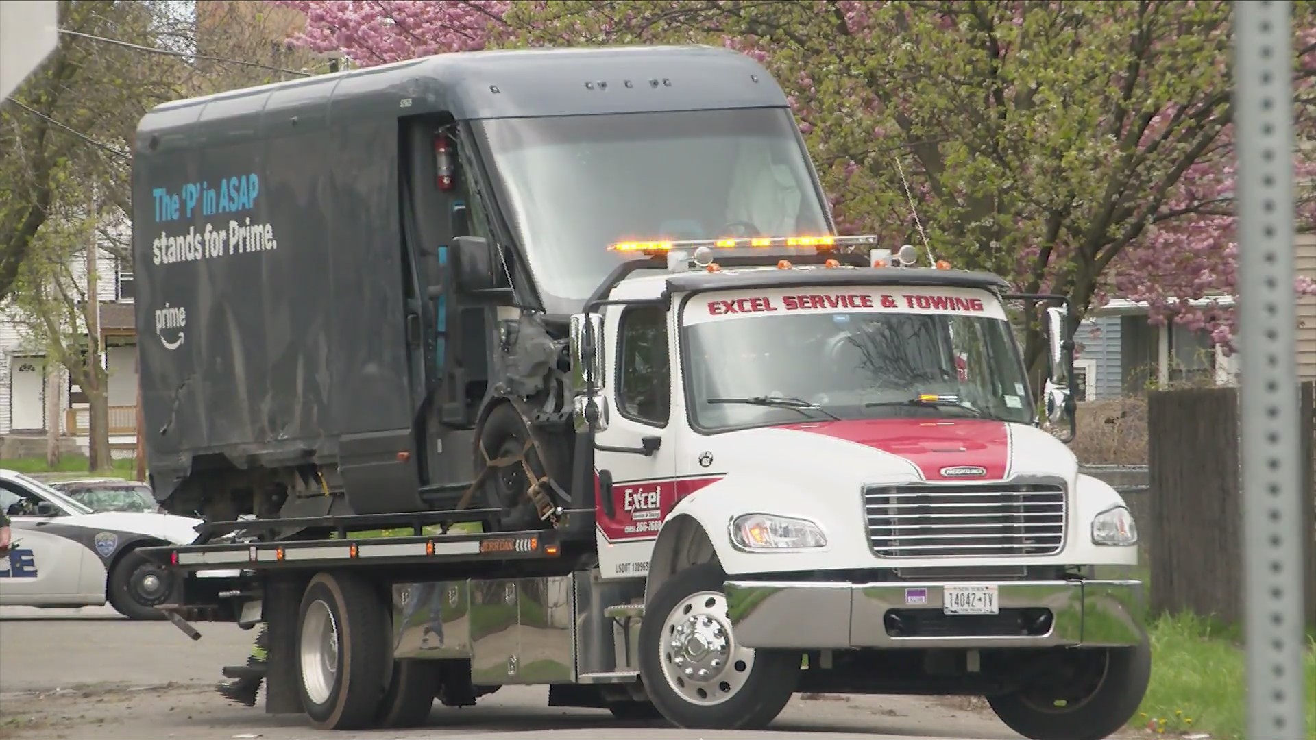 Amazon truck driver flees after crash, RPD investigating series of ...