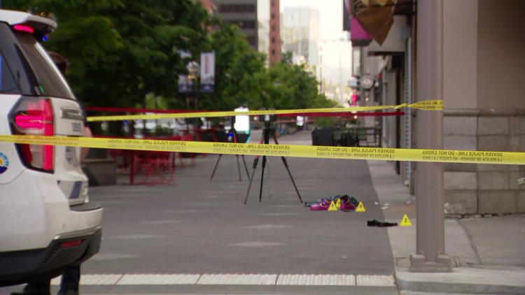Denver police shoot person suspected in shooting Sunday morning