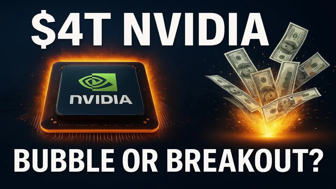 Markets on edge: Tariffs, Fed pressure, and Nvidia’s $4T moment 🚨