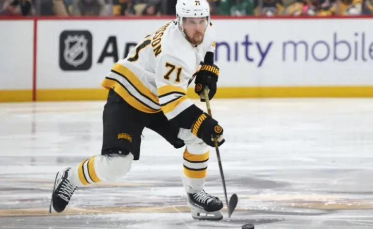 NHL shock: Boston Bruins eliminated as Viktor Arvidssons brutal ...