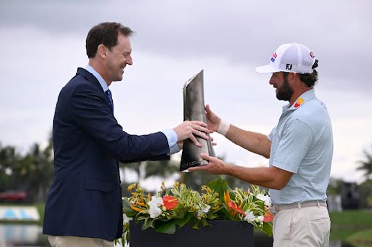 Cameron Young told wife and kids not to attend Cadillac Championship ...