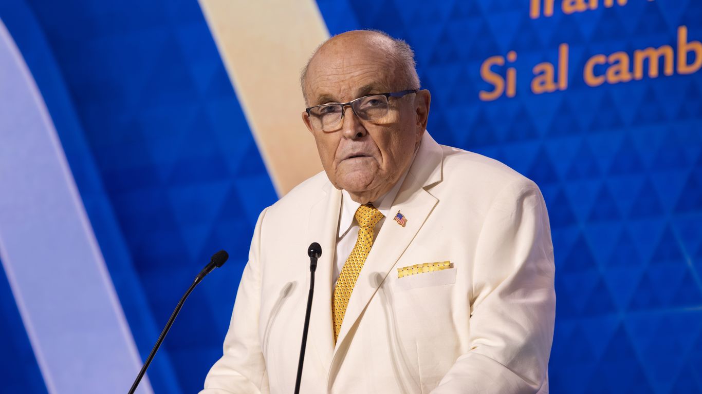 Rudy Giuliani in critical condition in hospital, spokesperson says