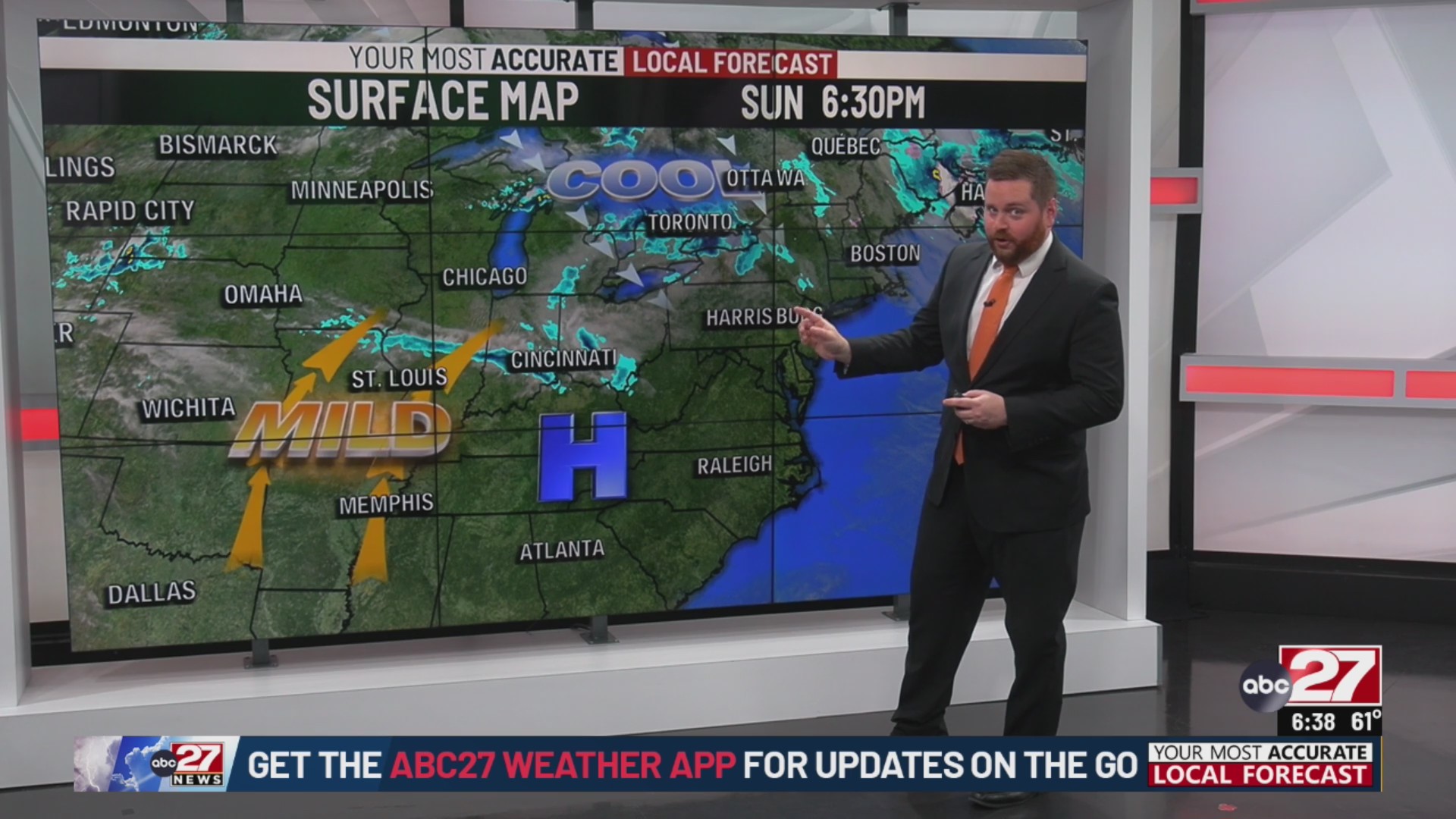 Dan's Sunday PM forecast
