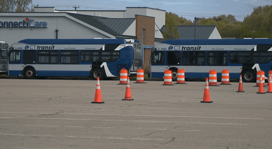 Transit drivers compete in 'roadeo' in Manchester
