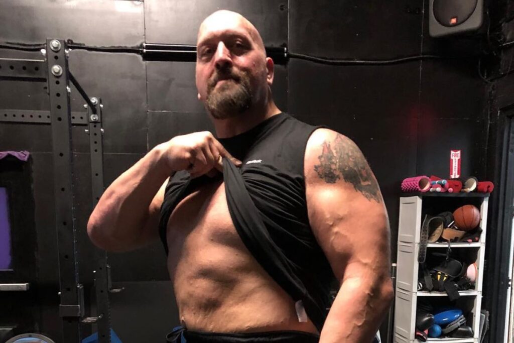 Paul Wight, 54, AKA Big Show, still goes strong in physical training