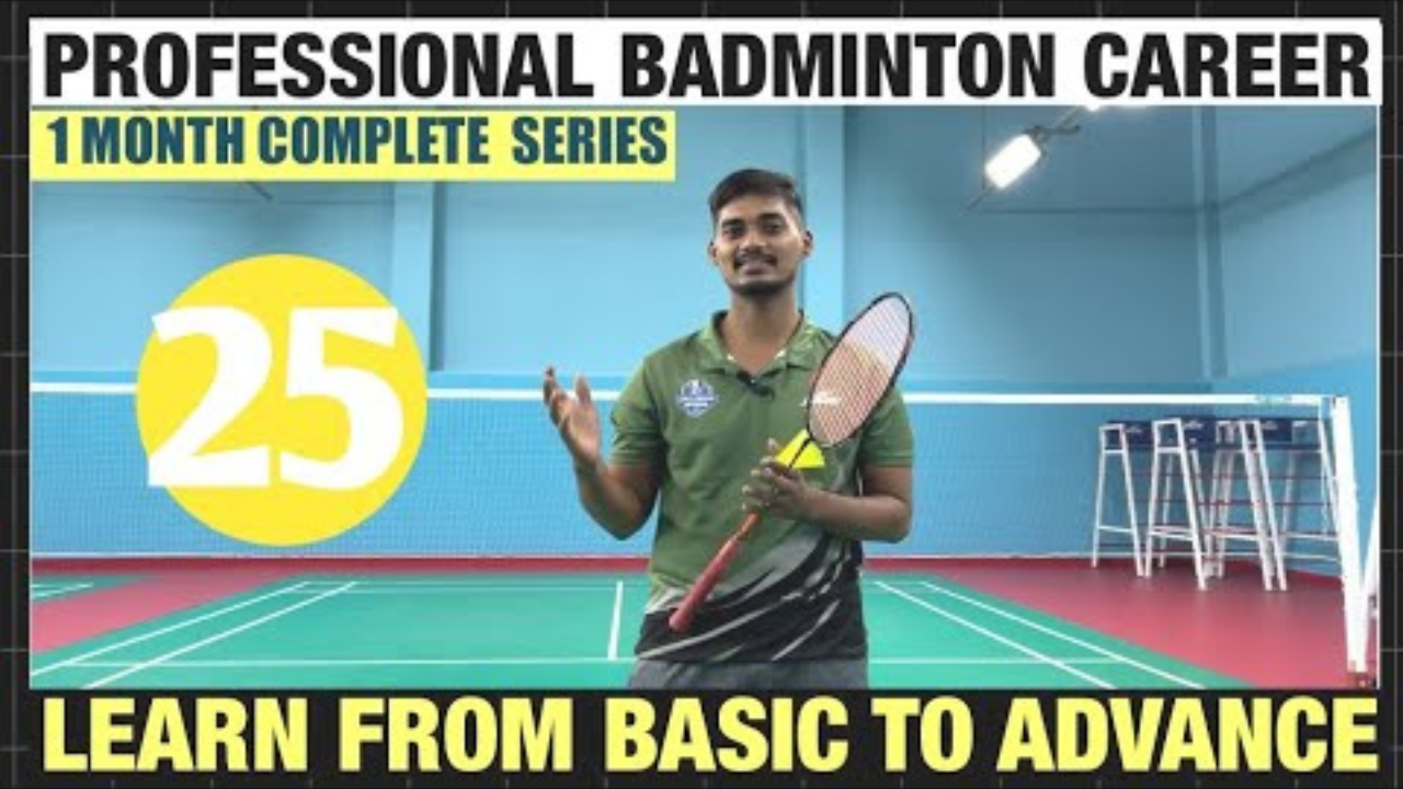 How to do a backhand flick serve in badminton step by step