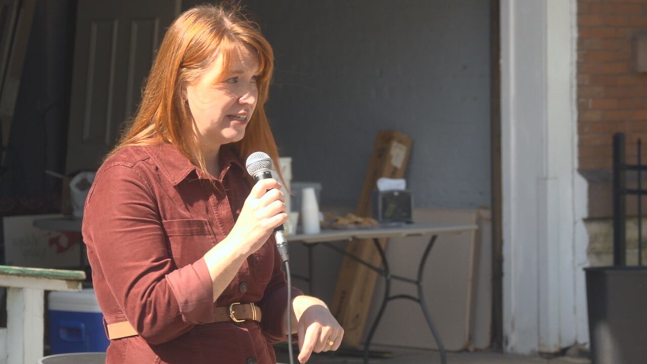 State Rep. Lindsay James campaigns for Iowa’s Second Congressional ...