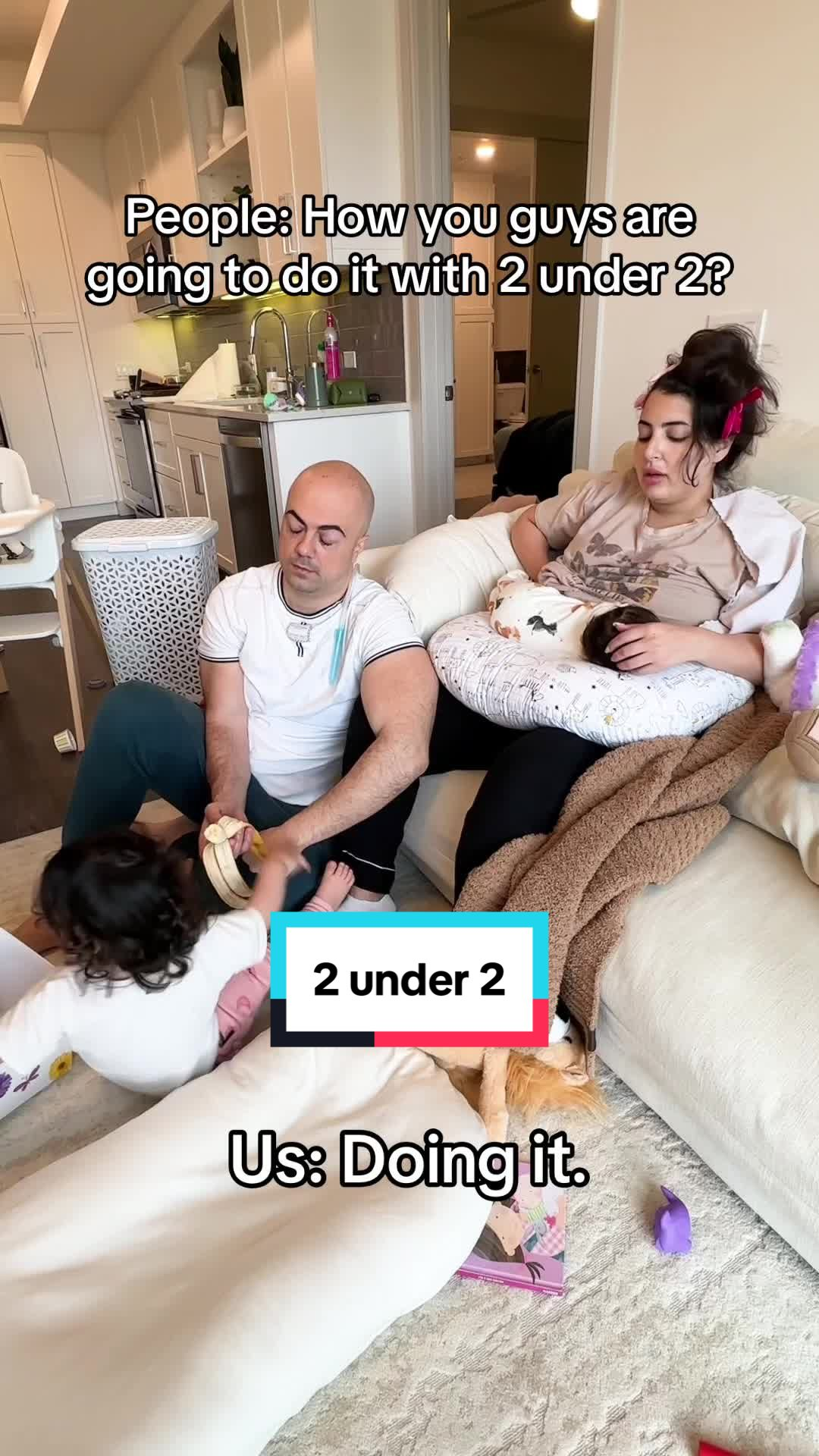 What two under two teaches you about parenting