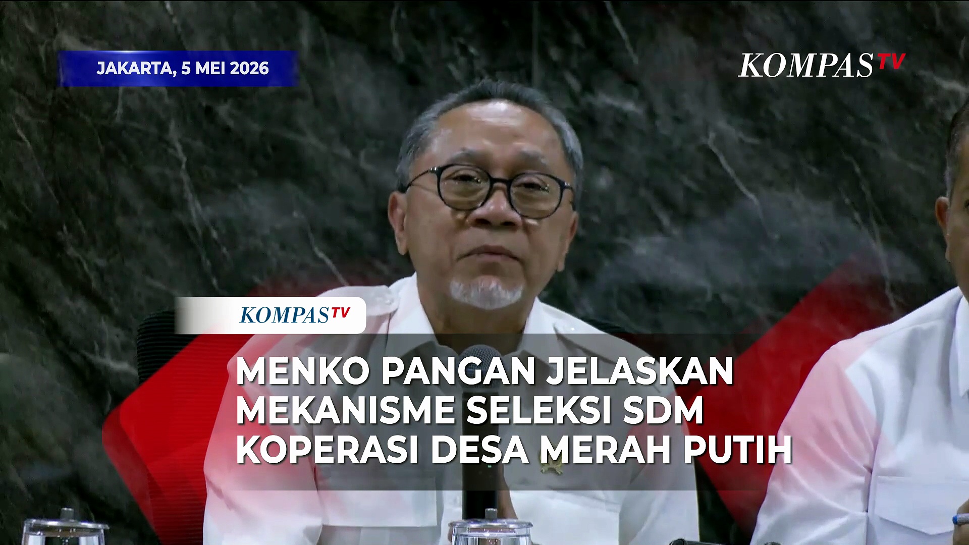 Menko Pangan, Zulkifli Hasan: Koperasi Merah Putih investasi besar SDM